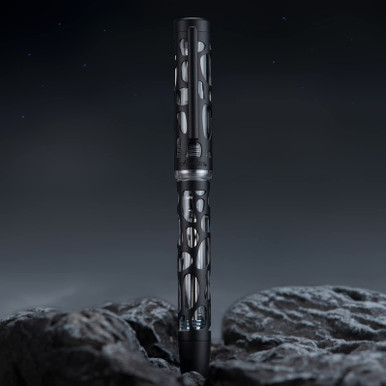 erofa V169 Vacuum Filling Fountain Pen Extra Fine Nib, Matte Black with ...