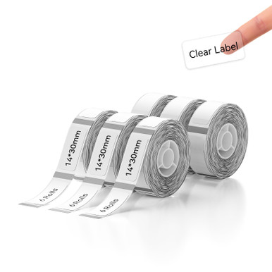 NIIMBOT 6 Rolls Labels Maker Tape for D11/D110/D101 Label Maker, 0.55 ...