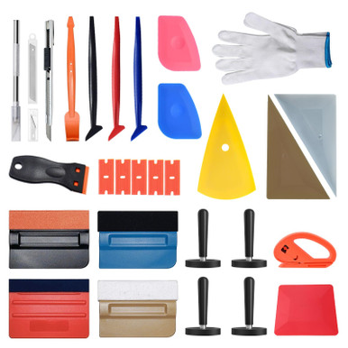 REEVAA Vinyl Wrap Tool Kit, Car Wrap Kit for Film Installation ...