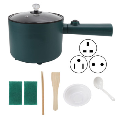 Portable Electric Cooker, Electric Cooking Pot 1.8L Nonstick Food Grade ...