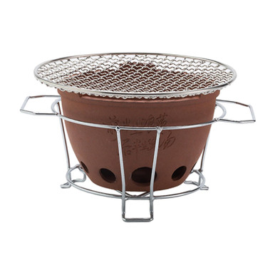 WeiLaiKeQi Clay Stove Tabletop BBQ Grill Japanese BBQ Grill, Pottery ...