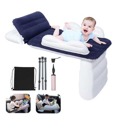 MiiDD Inflatable Toddler Travel Bed,Toddler Airplane Bed Kids Travel ...