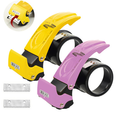 Y-Nut Blade Safety Cover Packing Tape Dispenser Gun 2-Inch, 2 Pack ...