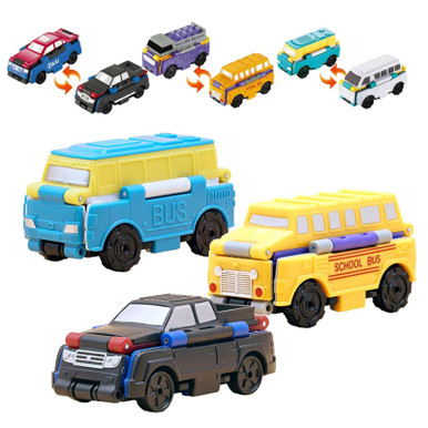 CIKSONT Flipracers Transformable Cars, Flipracers Transformable Dual ...