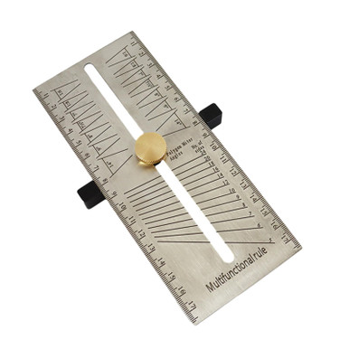 Stainless Steel Goniometer 7'' Quick Angles Protractor Measuring Tool ...