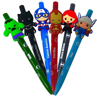 Avengers Character Pen Set, 2023 Back to School Supplies for Boys ...