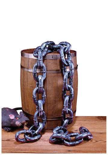 Fun World Spook Shop Chain Link Rope Accessory Accessory, -Multi ...