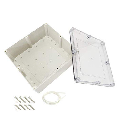 YXQ 300x280x140mm Clear Cover Junction Box IP65 Waterproof ABS Project ...