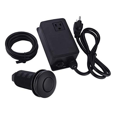 BESTILL Sink Top Garbage Disposal Air Switch Kit, Matte Black (Brass ...