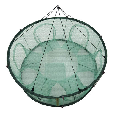 6 Holes River Fish and Shrimp Trap Collection Net Fishing Trap Net ...