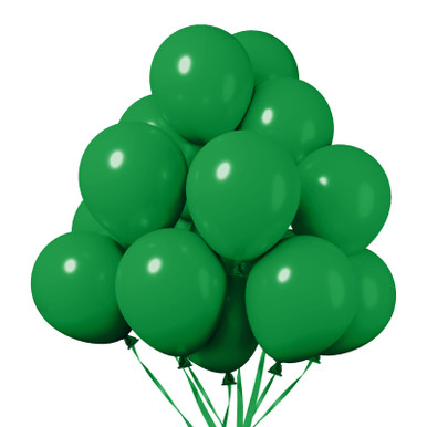 Dark Green Balloons, Matte Balloon, 100PCS 12inch Balloons, Latex ...