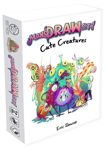 MonsDRAWsity Cute Creatures 40-Card Expansion, Drawing Party Game on ...