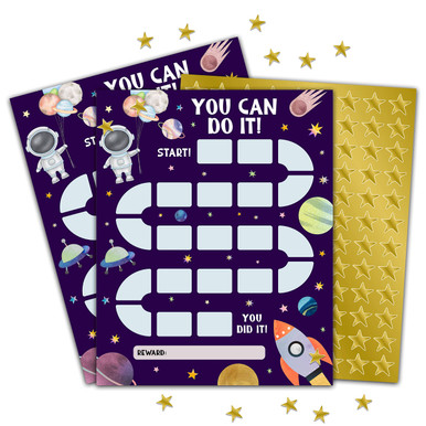 Outer Space Reward Chart, Astronaut Behavior Chart, Toddler Daily Chore ...