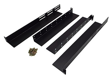 CNAweb 1U Adjustable Angled Rack Rail Kit for Rackmount Computer and ...