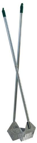 Flexrake 54M Galvanized Scissors Model Rake/Spade with 28-Inch Metal ...