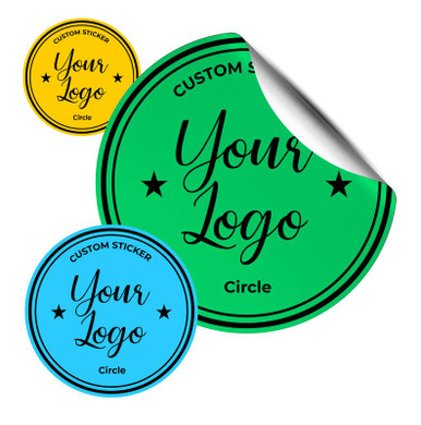 Custom Stickers for Business Logo - Custom Logo Stickers - Business ...