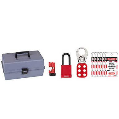 ABUS K945 Safety Lockout Tagout Operator Safety Toolbox Kit ...