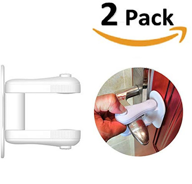 RKINC Child Proof Door Lever Lock Babies & Kids Safety For Doors ...