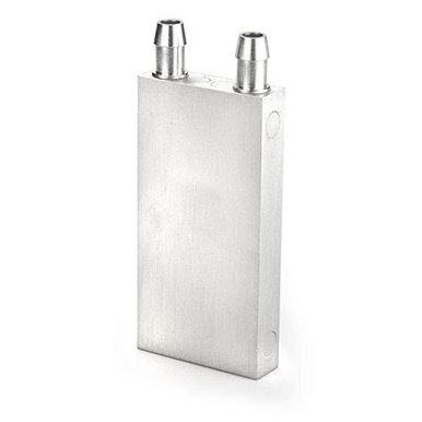 DIYhz Water Cooling Block Aluminum for Liquid Water Cooler Heat Sink ...