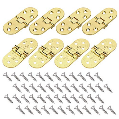 OwnMy 180 Degrees Zinc Alloy Hinge, Drop Front Desk Drawer Butt Hinge ...