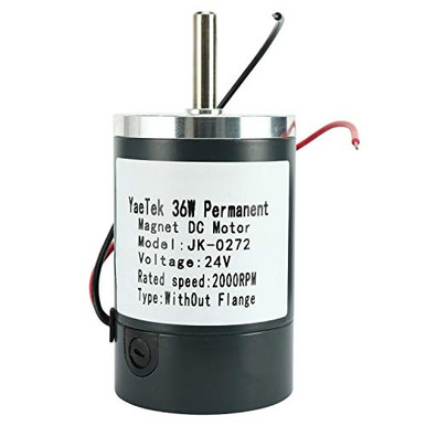 YaeTek 36W Permanent Magnet DC Motor 2000-4000RPM High Speed Large ...