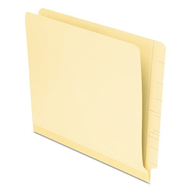 Pendaflex 11230 Laminate Spine Shelf File Folder, Straight Tab, 14 pt ...