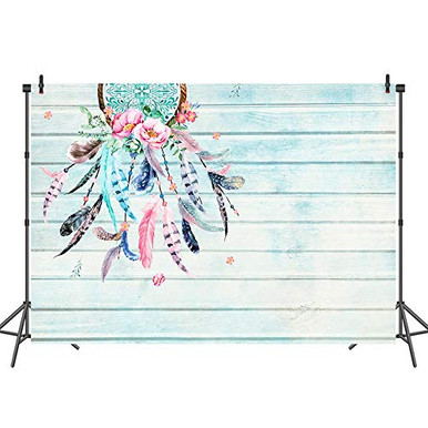 Mehofoto Tribal Party Backdrop Shabby Chic Dreamcatcher Backdrops for ...