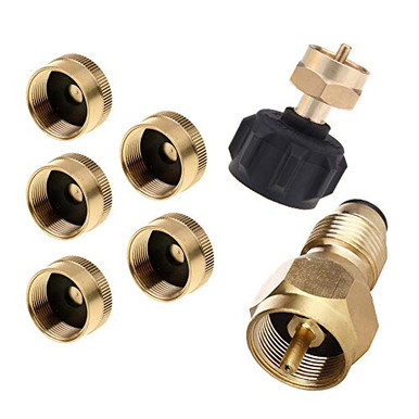 Highmoor 1 LB Propane Refill Adapter Set Universal 1 Pound Propane ...