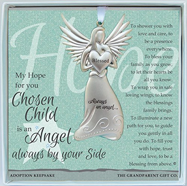 Always an Angel Adoption Baby or Child Keepsake Gift/Ornament ...