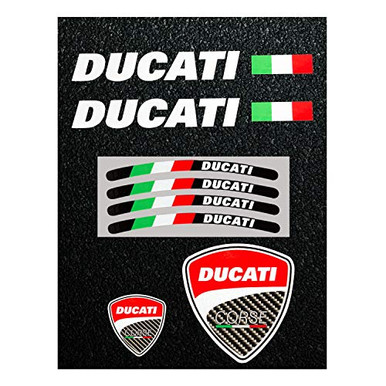 LLAP Decal Stickers for Ducati Motorcycle Tank Wheel Inner Rim Stickers ...