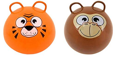 SK Novelty Zoo Animal Face 20 Inch Hopper Exercise Hoppity Hop Jump ...