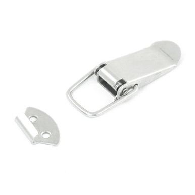 Uxcell 3.5-Inch Hardware Spring Loaded Straight Loop Catch Toggle Latch ...