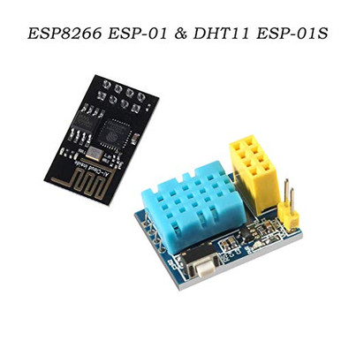 UMLIFE ESP8266 ESP-01 Wireless WiFi Transceiver Receiver Module Adapter Module with DHT11 ...