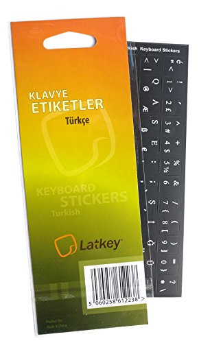 Turkish Keyboard Sticker for PC, Laptop, Computer Keyboards, iMac ...