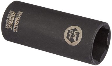 DEWALT DW22932 15/16-Inch IMPACT READY Deep Socket for 1/2-Inch Drive ...