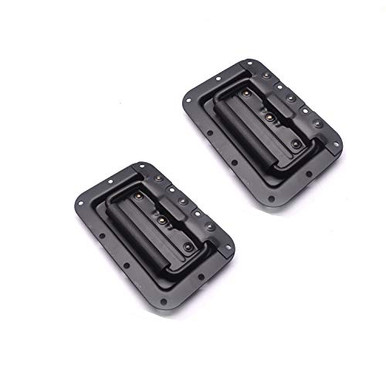 MTMTOOL Set of 2 Spring Loaded Recessed Pull Handle with Rubber Padding ...