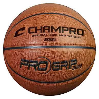 Champro Pro Grip 3000 Basketball, Official Size (Brown, Regulation ...