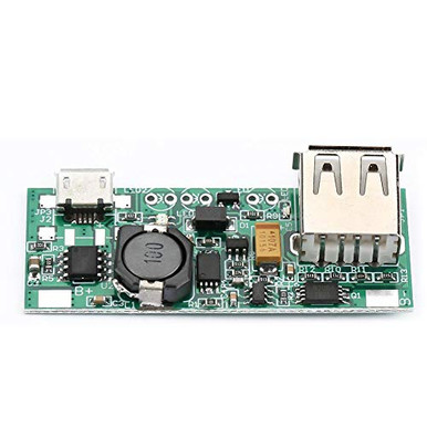 Step Up Module, Boost Converter Module 3.7V to 5V 1A Li-ion Battery ...