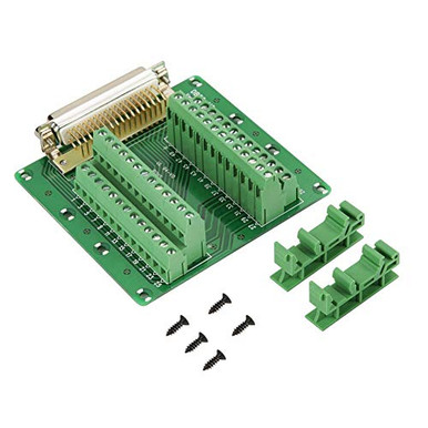 DB50 D-Sub Female Header Breakout Board Module Terminal DSUB Connector ...