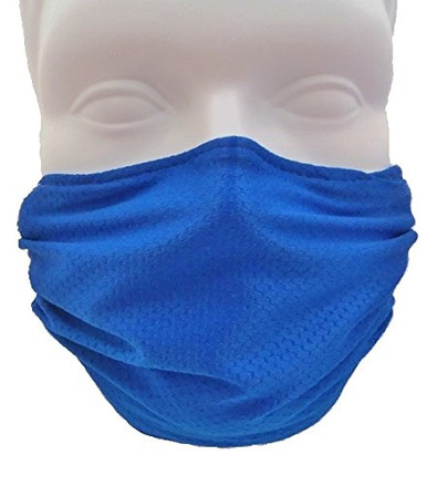 Breathe Healthy Honeycomb Blue Face Mask - Protect Your Immune System ...