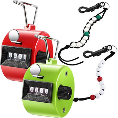 Norme Tally Counter Kit, Include 4 Pieces Golf Beads Counter and 2 ...