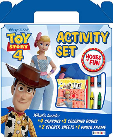 Disney Coloring and Activity Book Toy Story 4 Carry Along Set 45670 ...