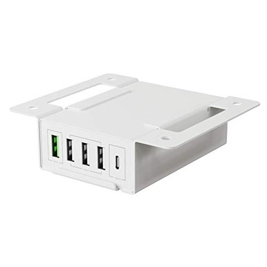 HumanCentric Under Desk USB Charging Hub (White) | Under Desk USB ...