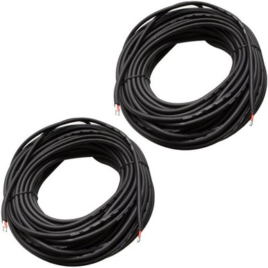 Seismic Audio - RW75 (2 Pack)- 75 Foot Raw Wire to Raw Wire Speaker ...