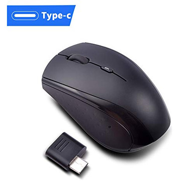 USBC Wireless Mouse,Attoe 2.4GHZ Type C Ergonomic Wireless Mouse ...