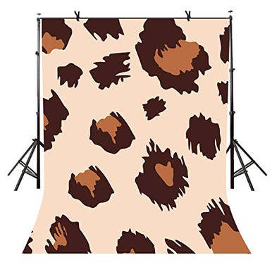 Leopard Print Backdrop for Leopard Theme Party 5x7ft Wild Animal ...