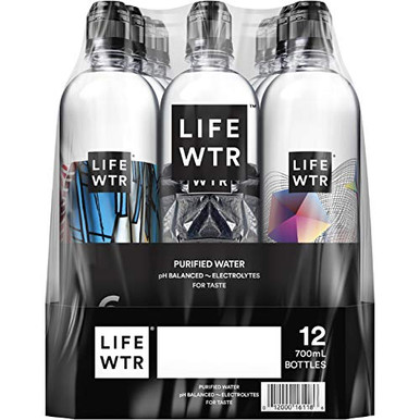 LIFEWTR, Premium Purified Water, pH Balanced with Electrolytes For ...
