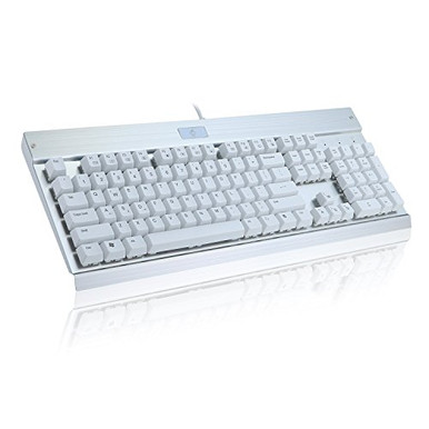 EagleTec KG011-N Mechanical Keyboard Blue Switches 104 Lighted Keys ...