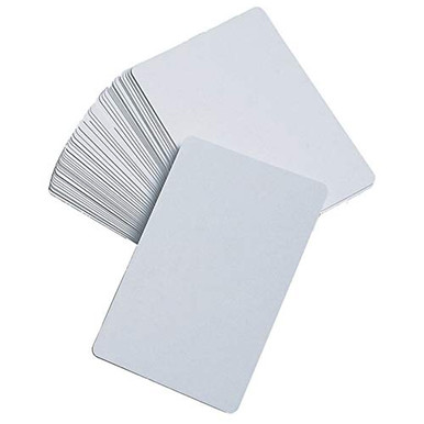 Learning Advantage CTU7387BN Blank Playing Cards, 50 Per Pack, 12 Packs ...