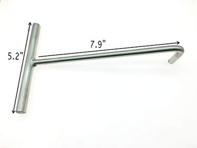Heavy-Duty 304 Stainless Steel Manhole Cover Hook T Hook Pull Hook ...